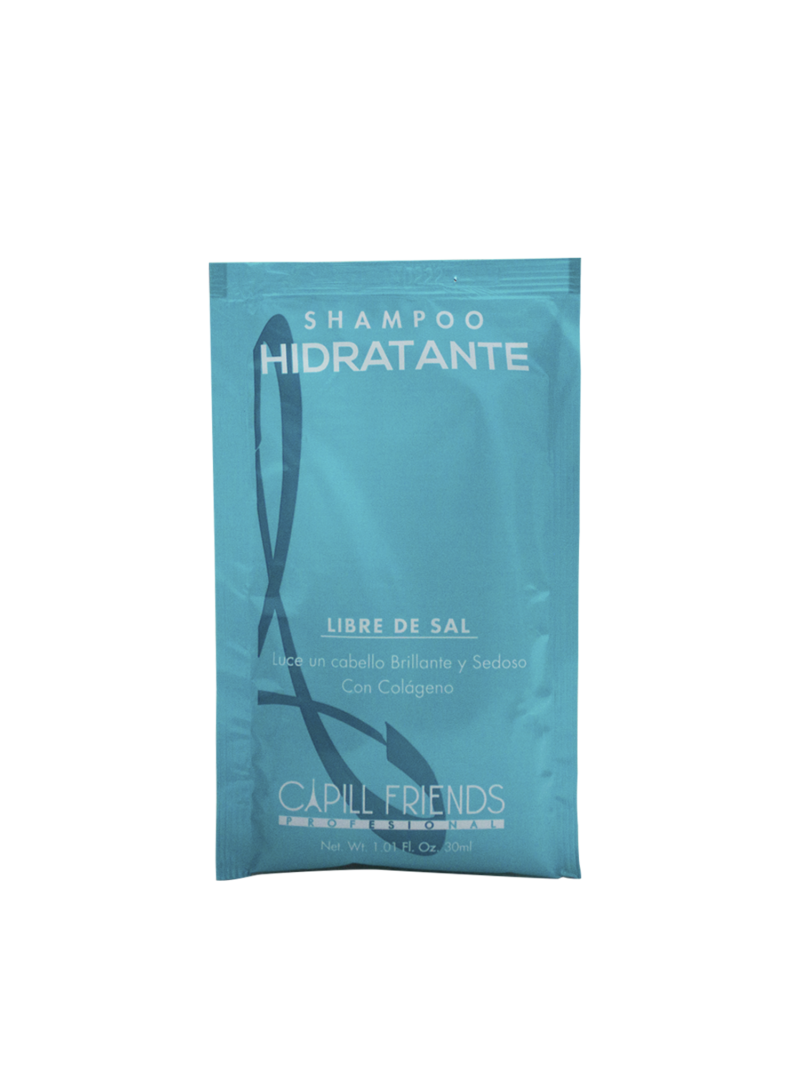 Shampoo Hidratante Sachets 30ml x 20 unds. - Capill France, productos ...